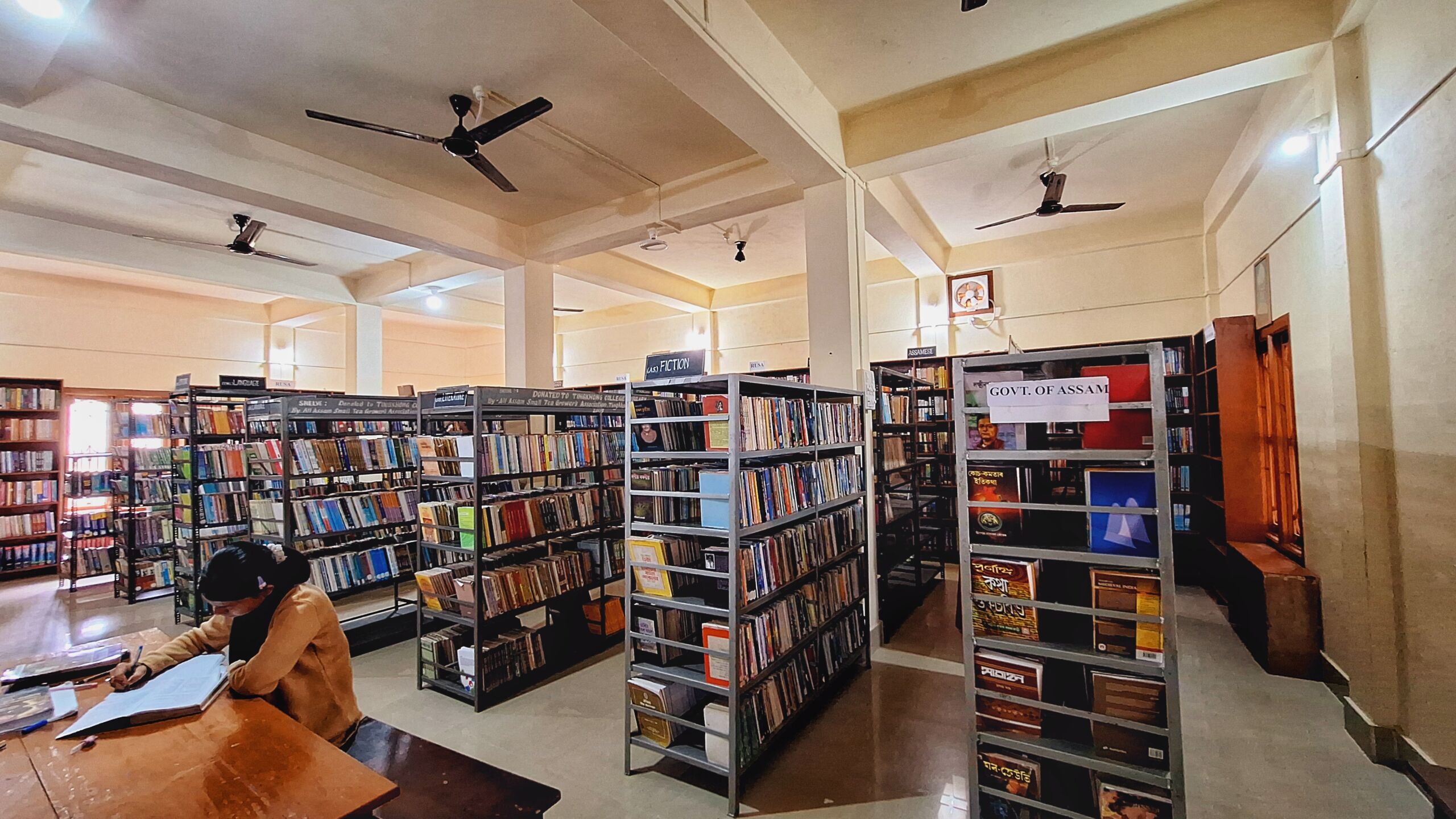 COLLEGE LIBRARY - Tingkhong College